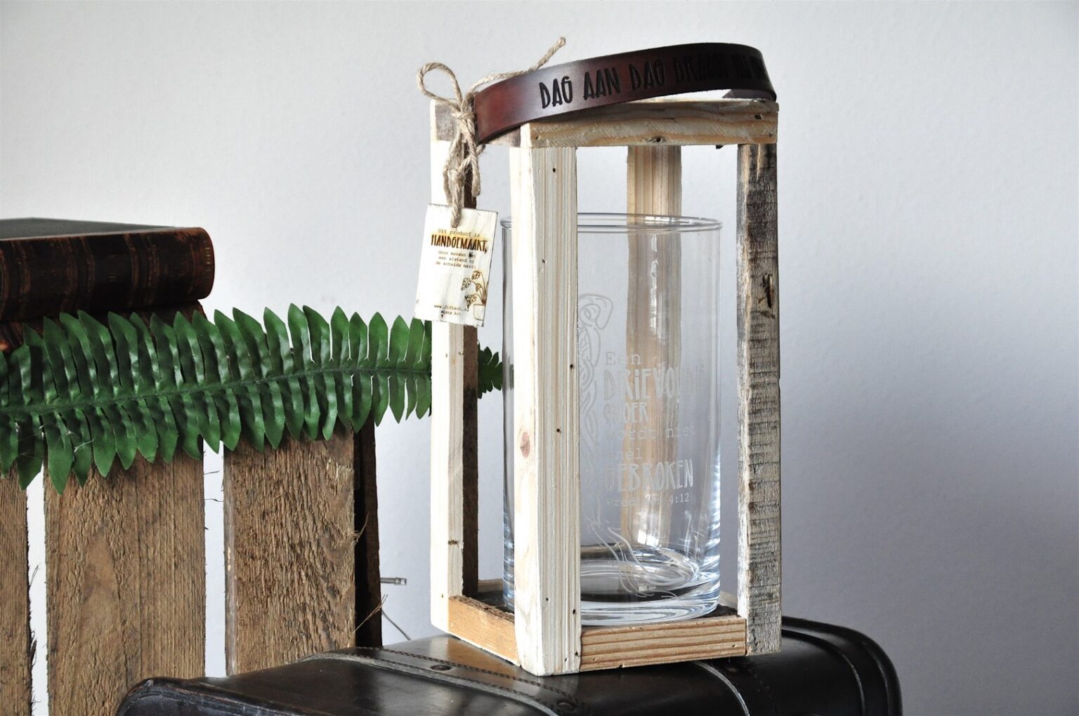 Rustieke Lantaarn Drievoudig Snoer - Vernieuwd - Jiftach